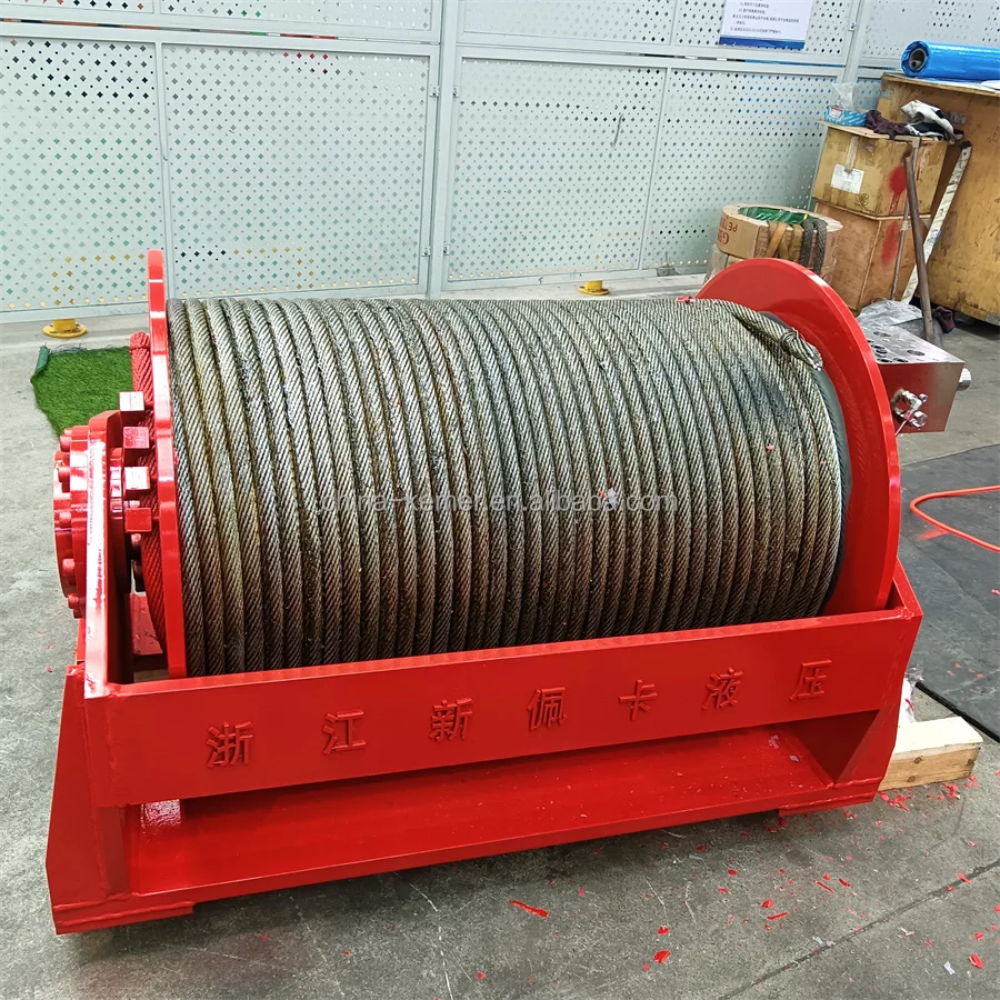 10 Tons Hydraulic Winch For Ships/fishing Boats/dredgers/anchor Winches - Buy Hydraulic Winch ...