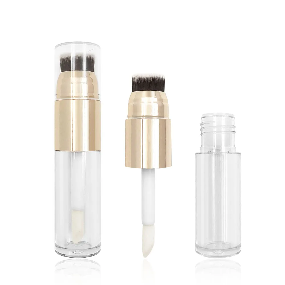 Concealer Tube Packaging With Brush Applicator for Eye Circles Facial ...
