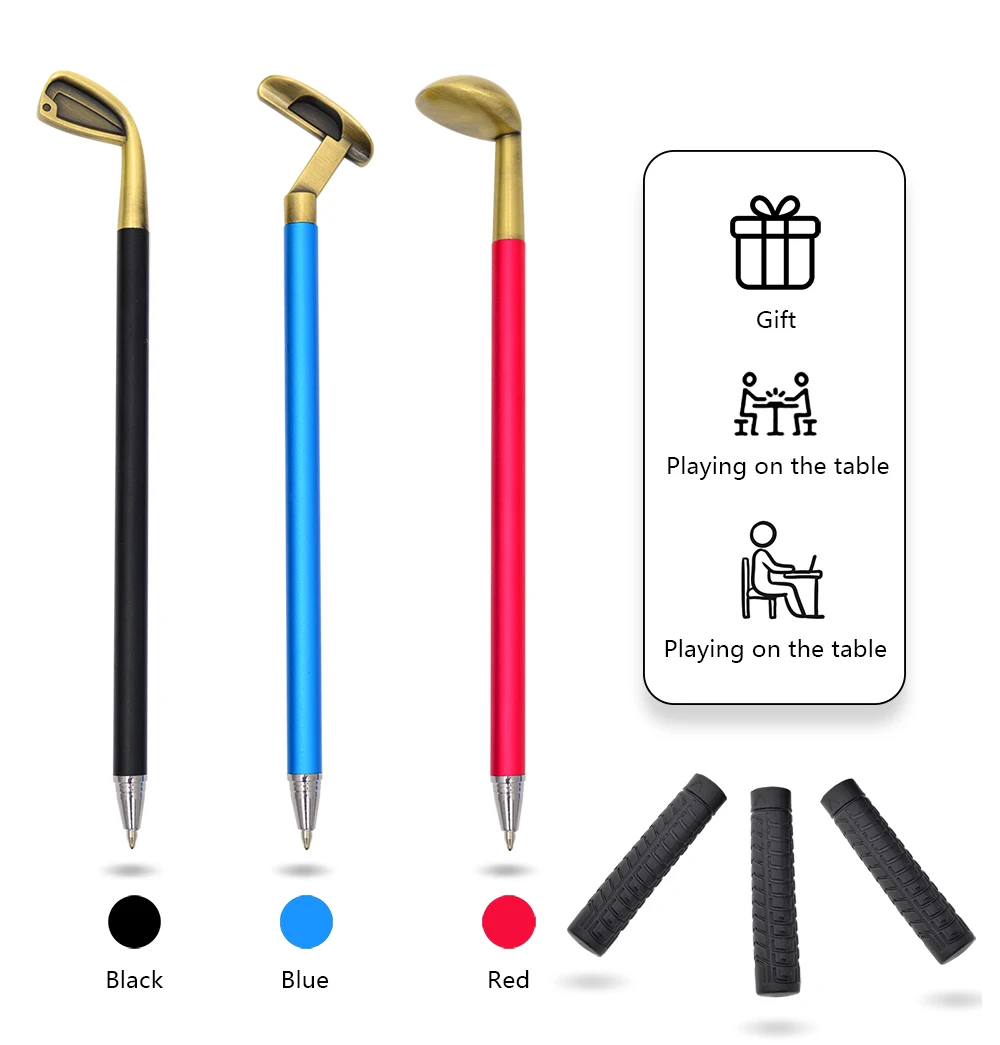 Factory Mini Desktop Golf Ball Pen Gift Set with Putting Green, Flag ...