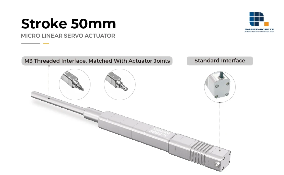 Mini Actuator LA50 - High Efficiency for Robotics & Automation