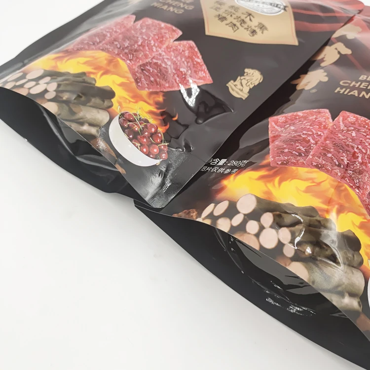 Custom Printed Snack Food Bags Resealable Stand Up Zipper Mylar Bags ...