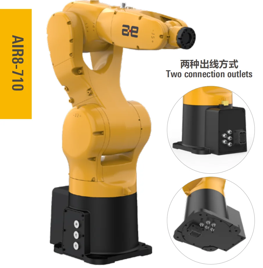 AIR8-710 8kg Payload 6 Axis Robot for Palletizing Efficiency