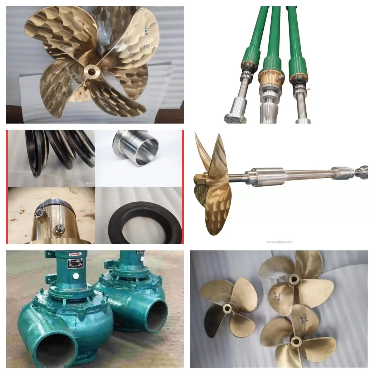 Diesel Engine Driven Controllable Pitch Propeller With Copper Blades ...