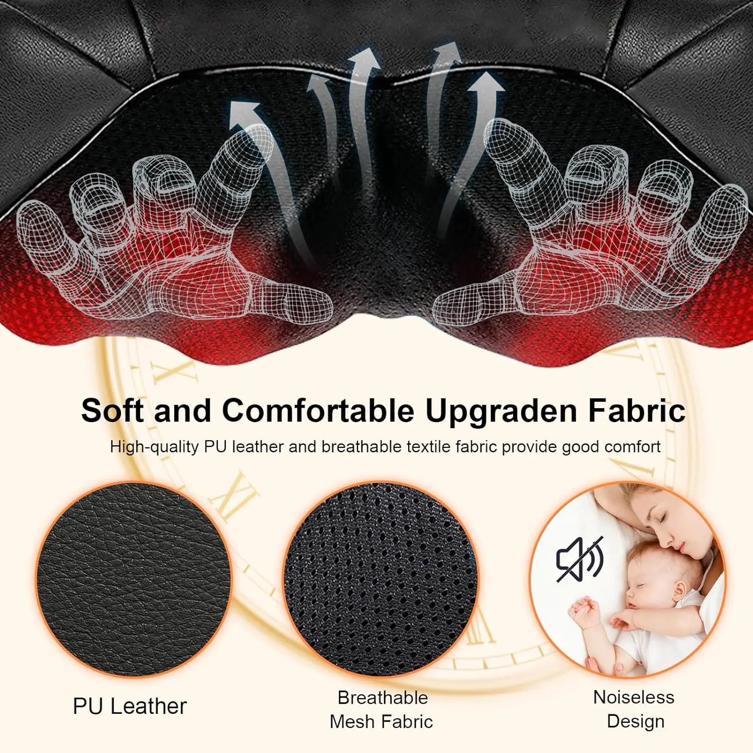 2025 100% Original Shiatsu Kneading Neck & Shoulder Massager