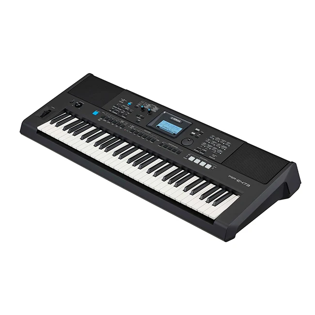 Yamahas PSR-473 Electronic Organ - 61 Keys & LCD Display