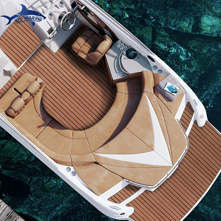 Unique Multiple Colour Marine Decking Floor Custom Eva Boat Mat For ...