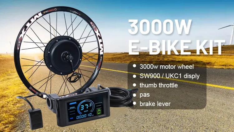 Ncyclebike 60/72V 3000W Electric Conversion Kit - High Power Ebike