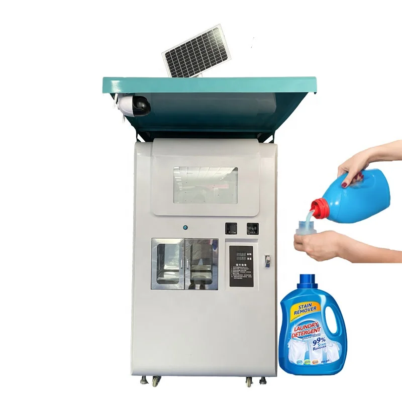 Dish Washing Liquid Vending Machine Laundry Washing Softener Vending ...