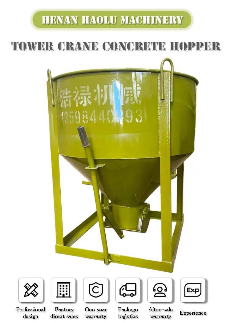 Tower Crane Hopper - Customization for Construction Work