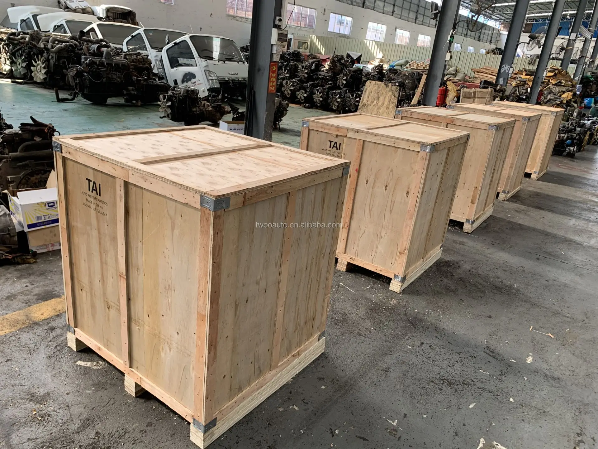 Japanese Second Hand Diesel Engines 4M40-6M60 for Mitsuishi