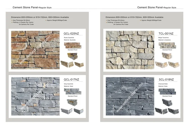 Cloudy Grey Quartzite Stone Exterior Wall Cladding for Modern Villas ...