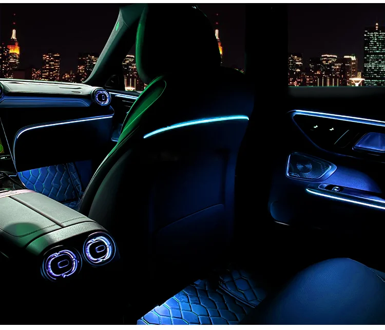 Ambient Light 3/12/64 Colours for Mercedes-Benz C/GLC Class Coupe W205 ...