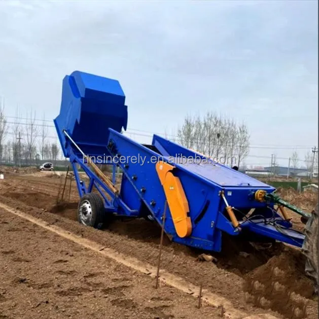 Automatic Soil Stone Picker Farmland Open Field Stone Picker 1.2m Wide ...