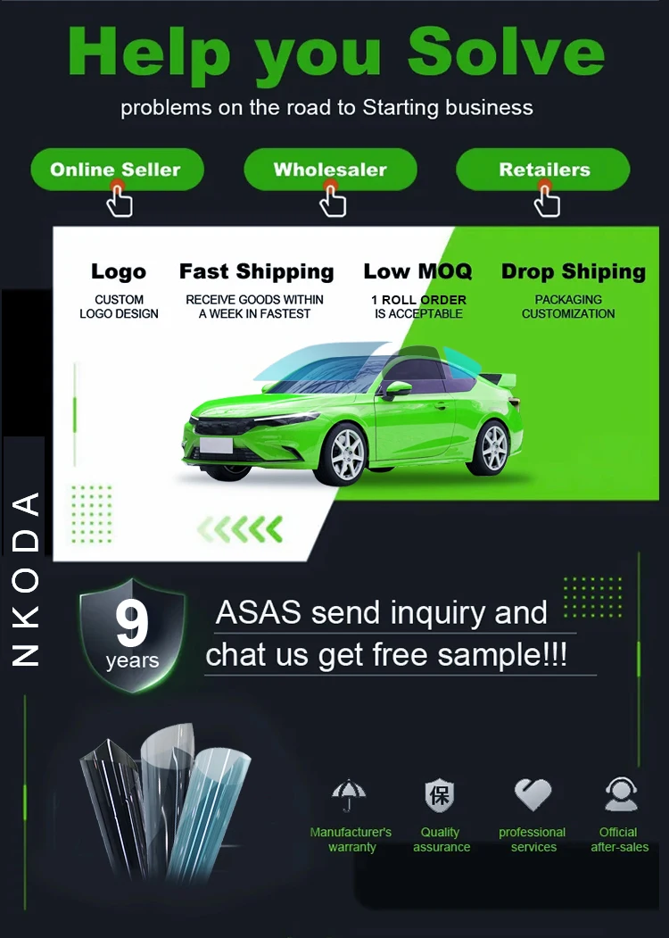 30M 1PLY Roll Solar Control Anti Uv Nano Ceramic Glass Window Film 70% ...