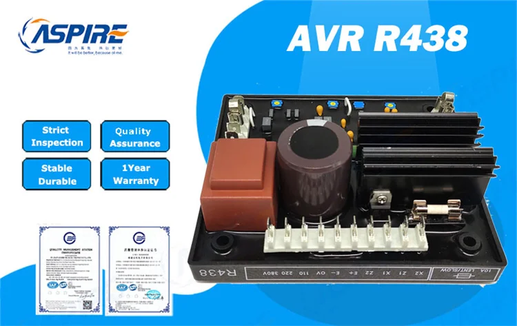 更换100千瓦发电机avr R438的勒罗伊索默发电机组电压调节器r438c - Buy R438,发电机avr R438,发电机备件在中国 Product on Alibaba.com
