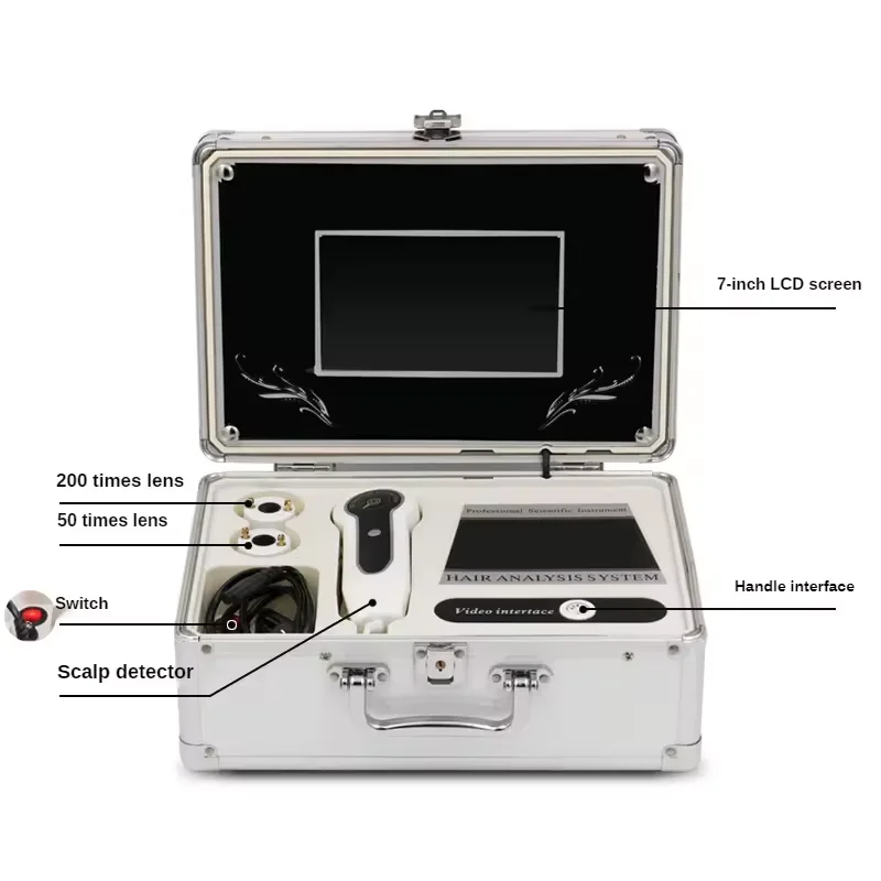 Ai Scalp Analyzer Intelligent Detector Wifi Skin Scalp Analyzer Scalp ...