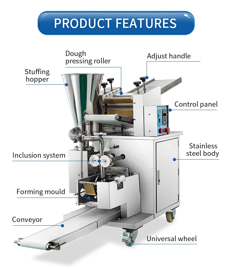 High Efficiency Samosa Empanada Machine Maker Automatic Dumpling ...