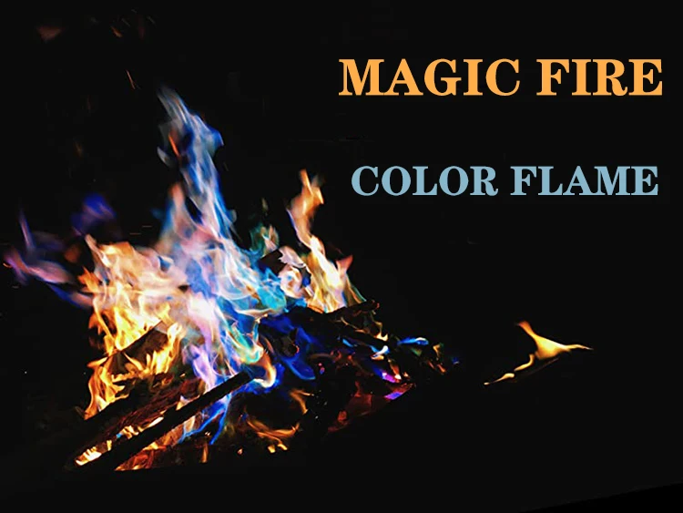 Change Color Flame Fire Wholesale Professional Mystical Flames Fire ...