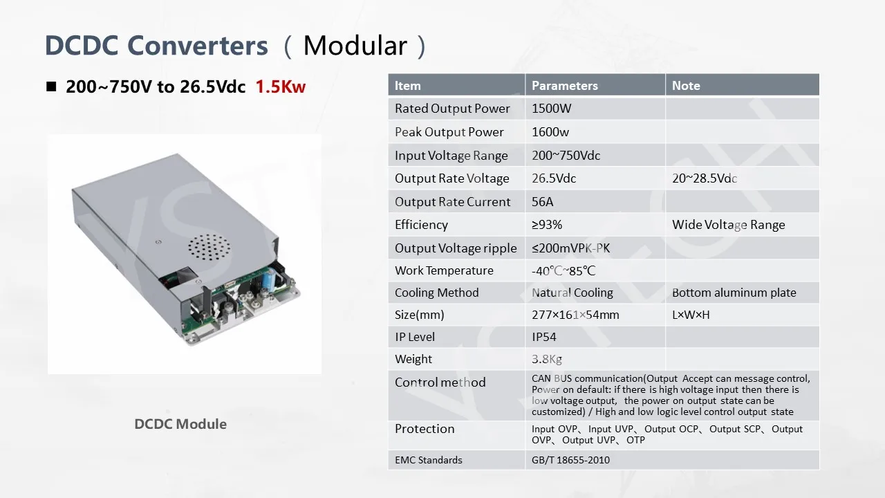 200vdc~850vdc To 12v 24v Buck Isolated Dcdc Charger 12v 1.5kw 2kw 2.5kw 3kw 400v 540v To 13.8v ...