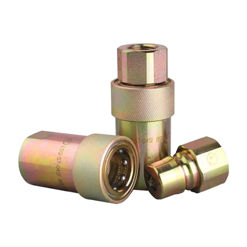 BSP Hydraulic Fittings Hydraulic Quick Disconnect Release Connector LSQ ...