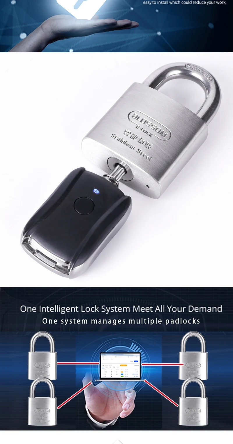 Telecom Base Station Logistic Padlock - Standalone Locks