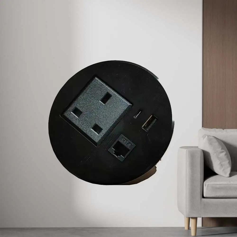 Oswell Customized Professional Desk Power Socket Furniture Desktop ...