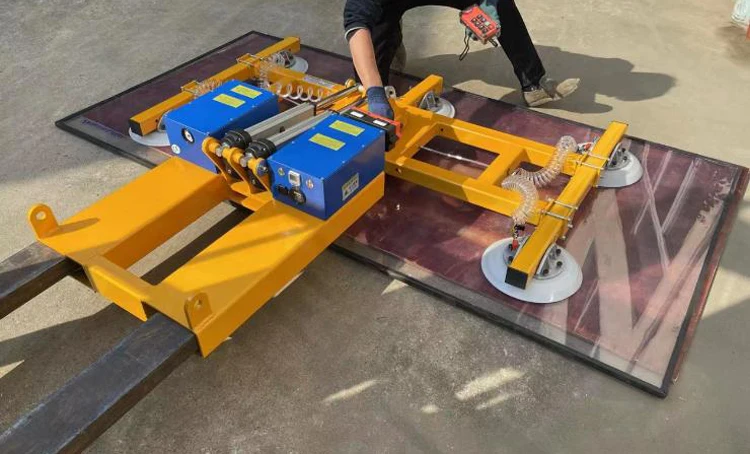 Factory Forklift Fixture Vacuum Lifter Glass Wooden Panel Metal Sheet ...
