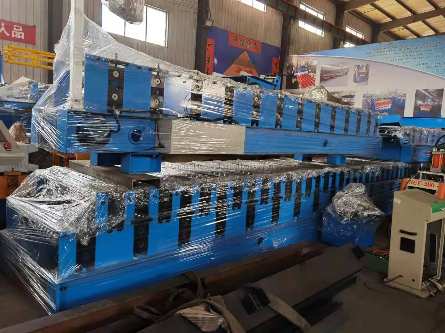 Trapezoidal Aluminium Metal Roof Sheet Bending Making Machine - Buy ...