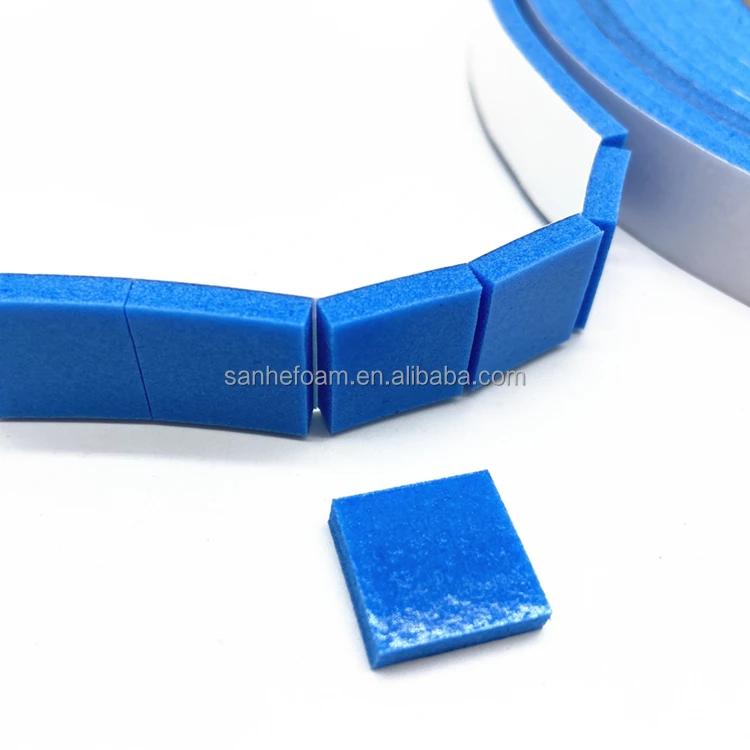 High Density Blue Pvc Foam Glazing Pads Low Tack Glass Transit Pads ...