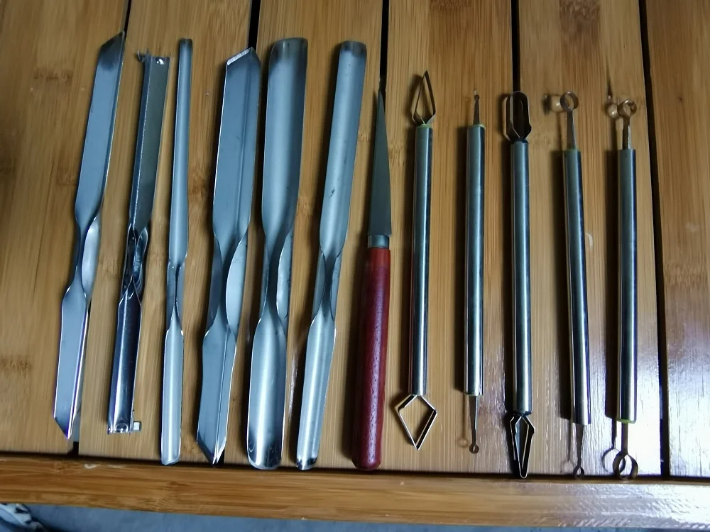 Set 12-Piece Multi-Functional Foods Carving Tools - Graving Knife
