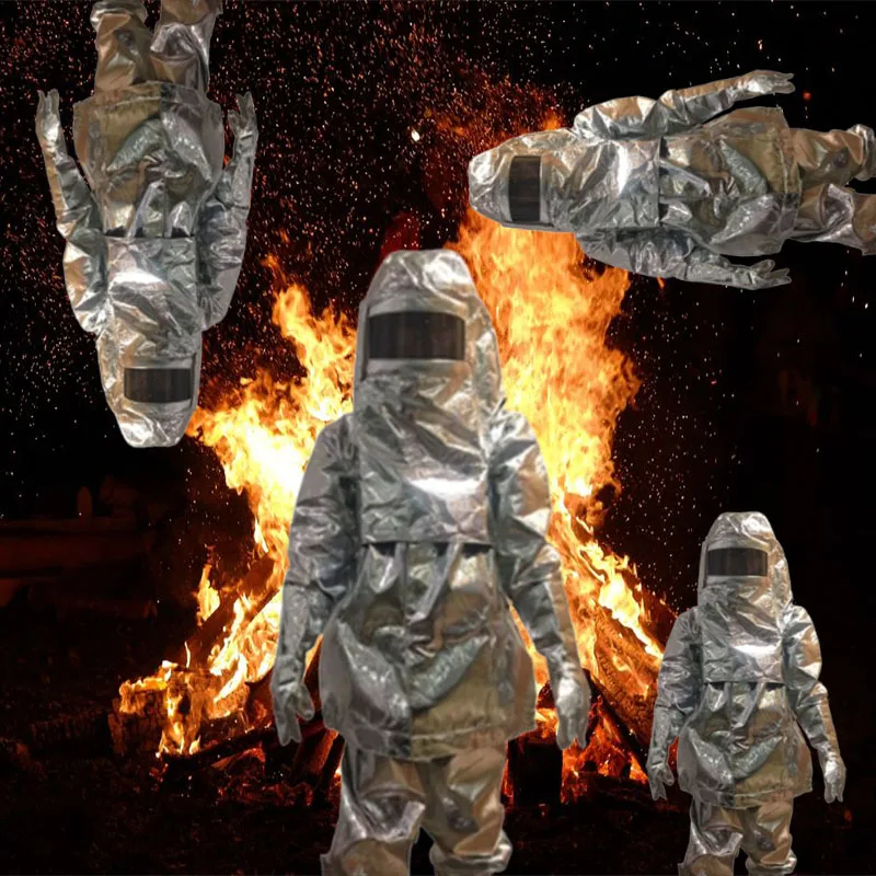 Aluminized Fire Fighting Suit - Lifesaving Proximity Gear