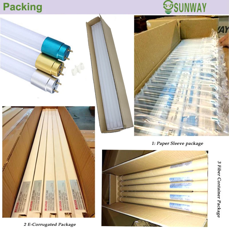 180lm/w G13 Nano Pc Pvc 3000k 4000k 5000k 6000k 6500 8000k 300毫米 ...