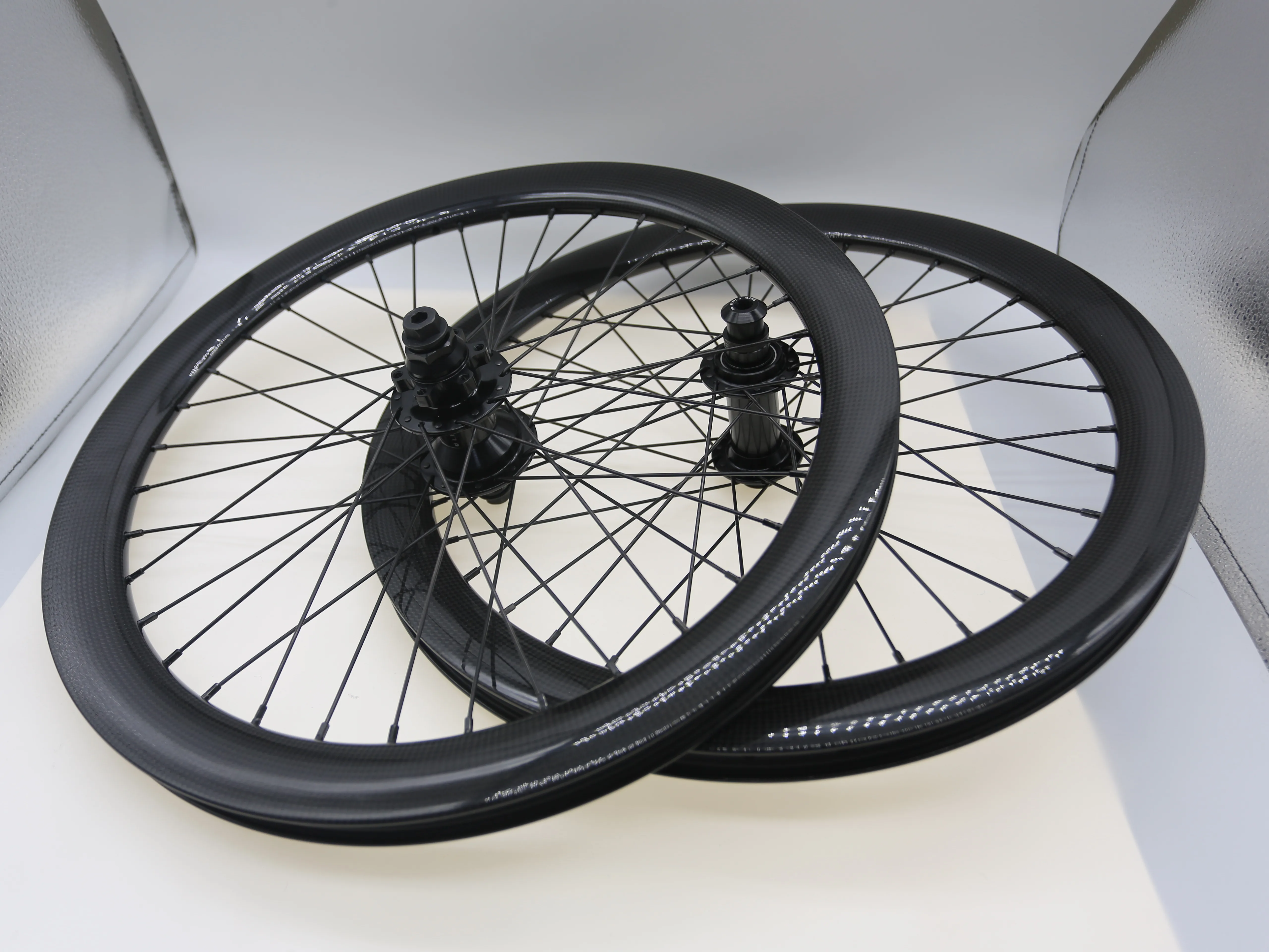 20 Inch Carbon Fiber BMX Racing Wheel Set - YOSHOKA YSA-BRCR001