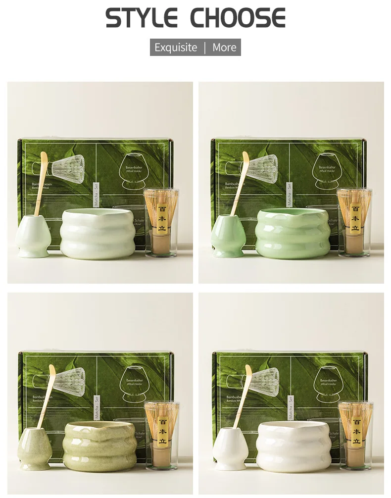 Custom Wholesale Matcha Gift Set - Eco-Friendly Tea Tools