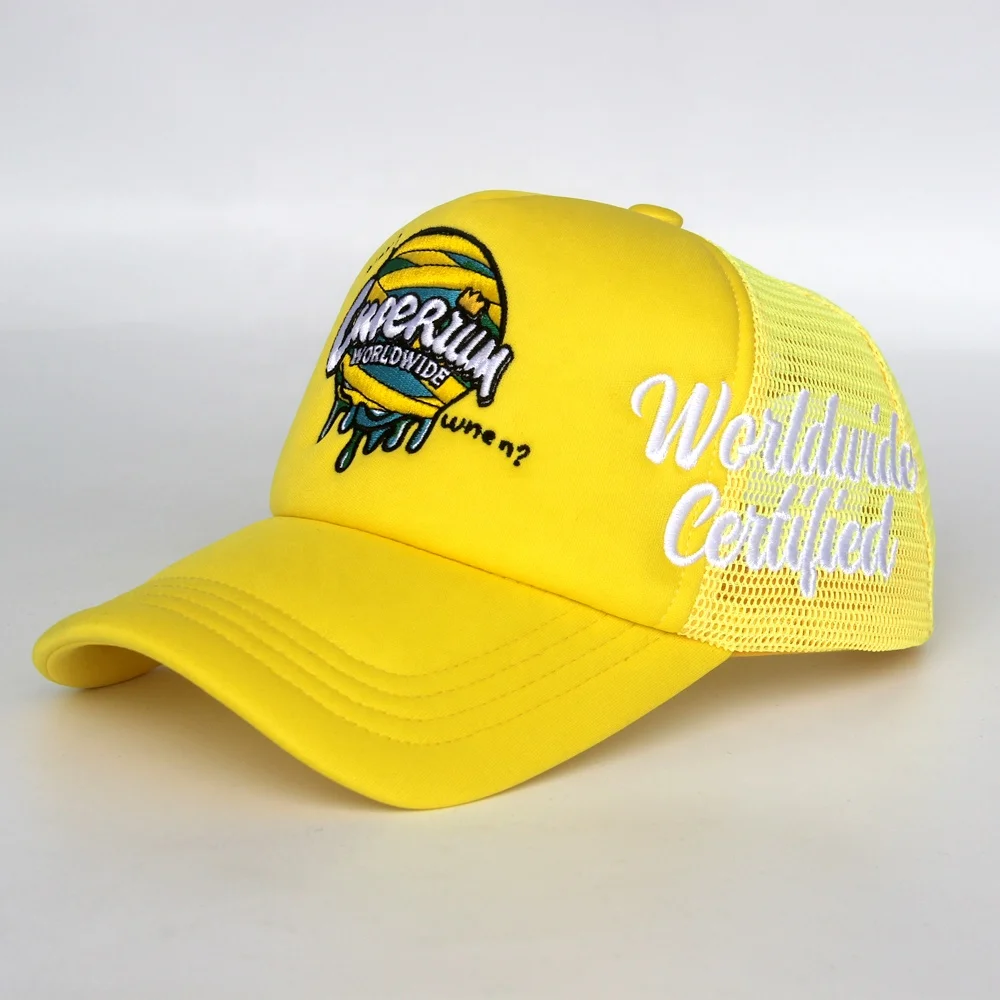 Custom Embroidery Trucker Hats - Screen Printing Puff