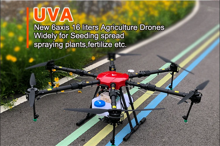 Portable Professional Customized Hexacopter 16kg Payload Super Long ...