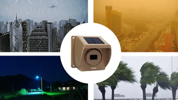 Wireless Motion Sensor Home Security Solar Infrared Alarm Criminal ...