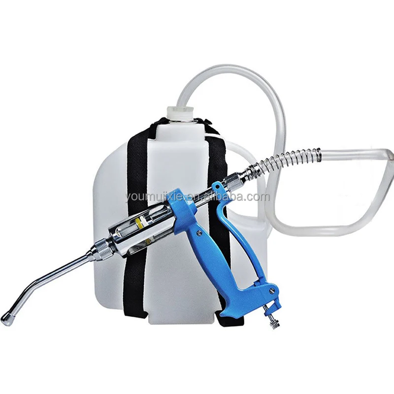 Veterinary Drenching Gun With Pot Animal 5ml 10ml 20ml 30ml Automatic ...