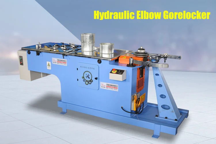 Elbow gore lock making machine for pipe making - Preda Machine_Auto ...