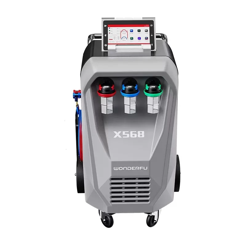 Car Air Condition Fully Automatic Refrigerant Recycling Filling ...