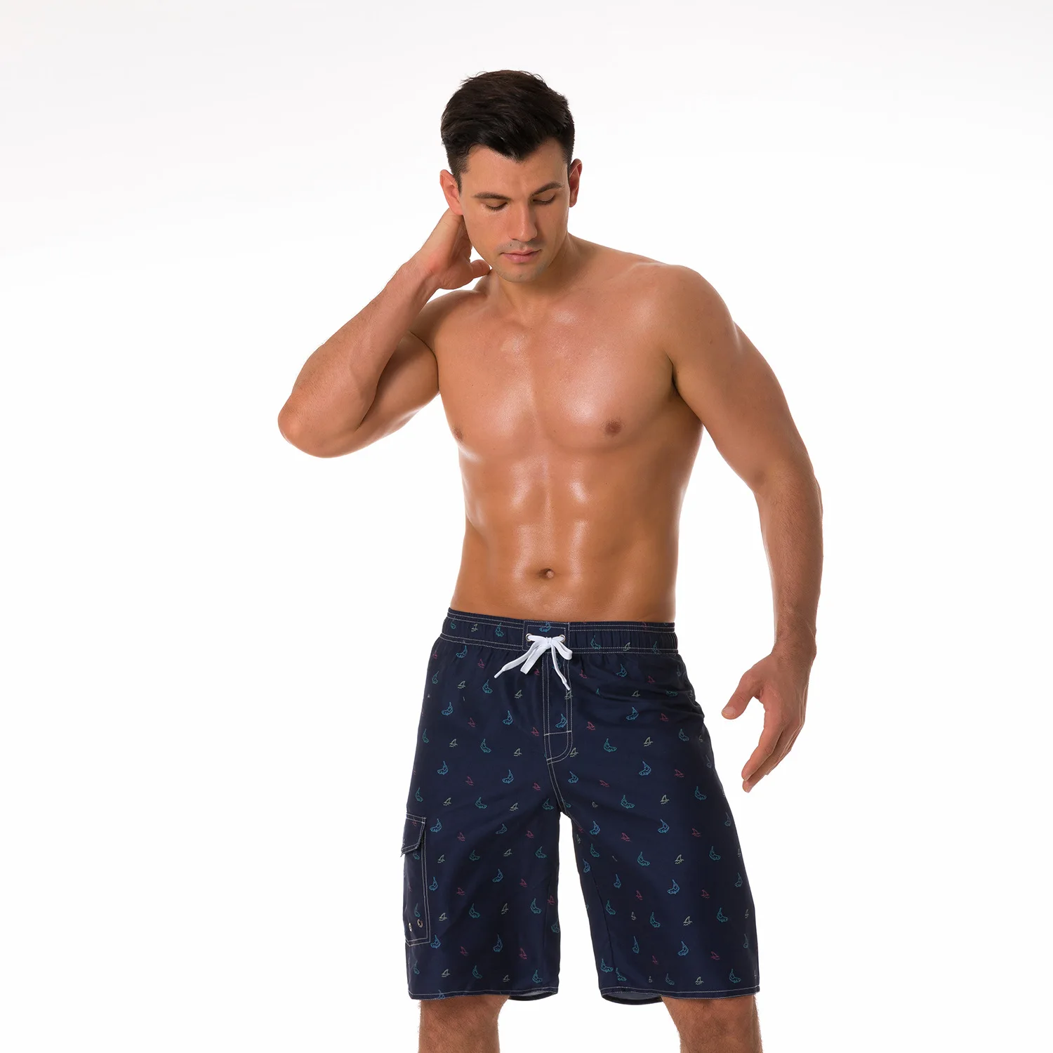 2025 nuovo stile sportivo di alta qualità pantaloncini da bagno da uomo ...