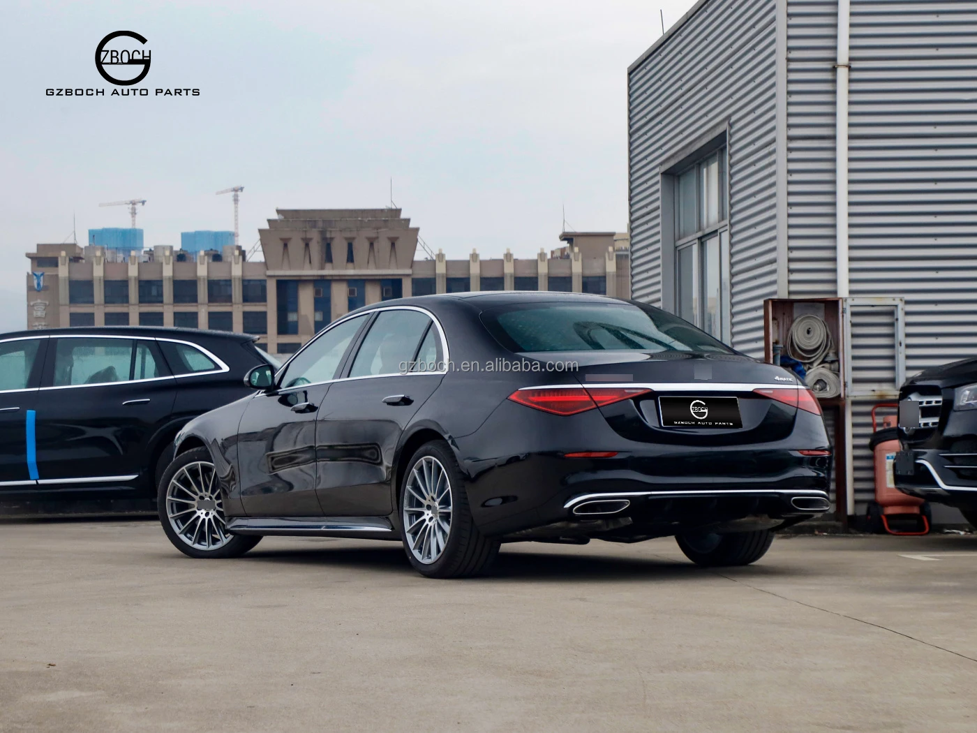 Old To New Bodykit For Mercedes W221 S600 S500 S350 S450 Upgrade W223 ...