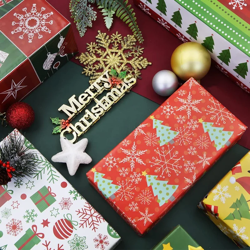 Custom Gift Wrapping Paper Roll - Christmas Packaging