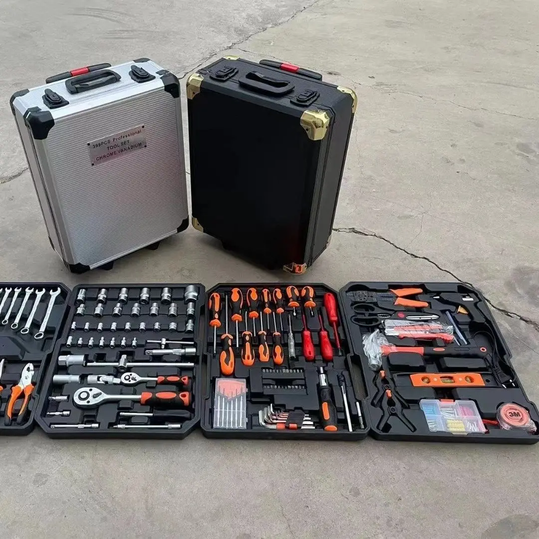 Oem Multi-purpose 186pcs Portable Hand Tool Kit Trolley Case Mechanics ...