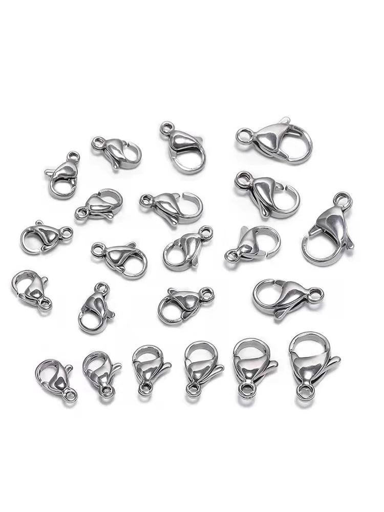 Fasteners 12mm 10mm Big Size Metal Alloy Gold Jewelry Hooks Keychain ...