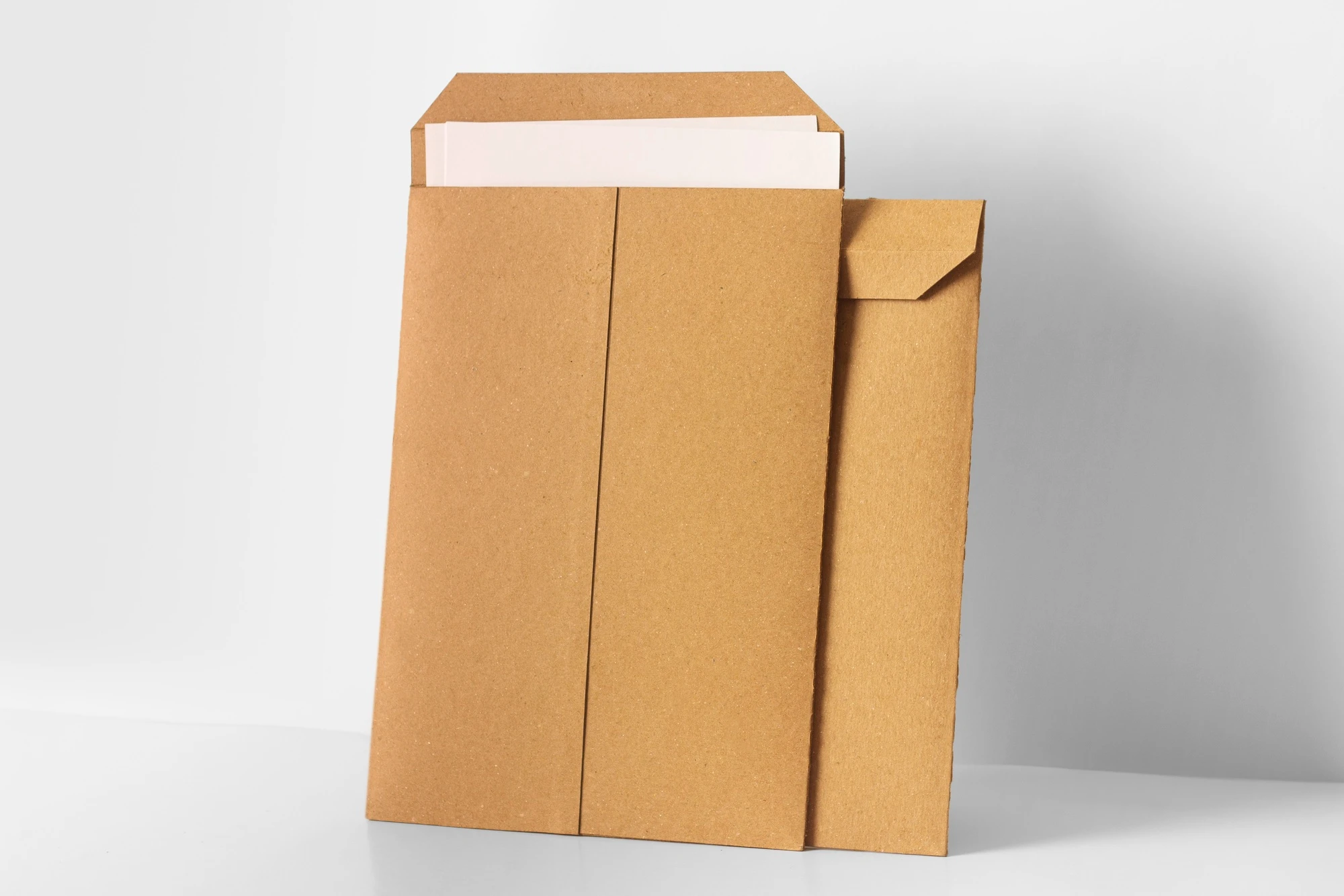 Kraft Paper Cardboard Shipping Mail Envelope Custom Vellum Wholesale ...