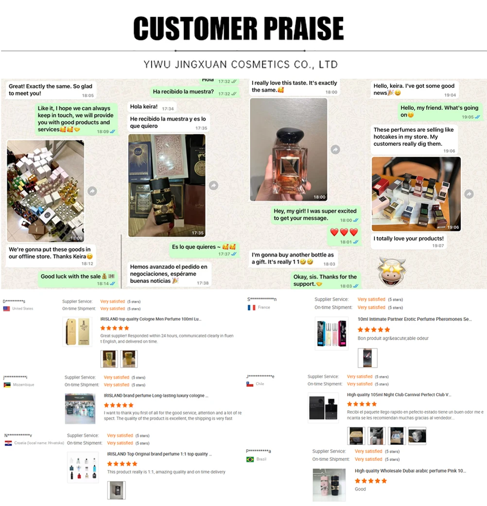 JX High Quality ASAD YARA Arabic Parfum Luxury Brand Original Woody Long Lasting Fragrance EDP ...