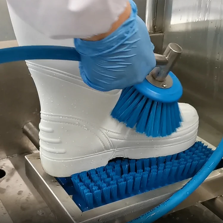 Manual Hygiene Cleaning Station Boot Washer Cleaner Boot Washer ...