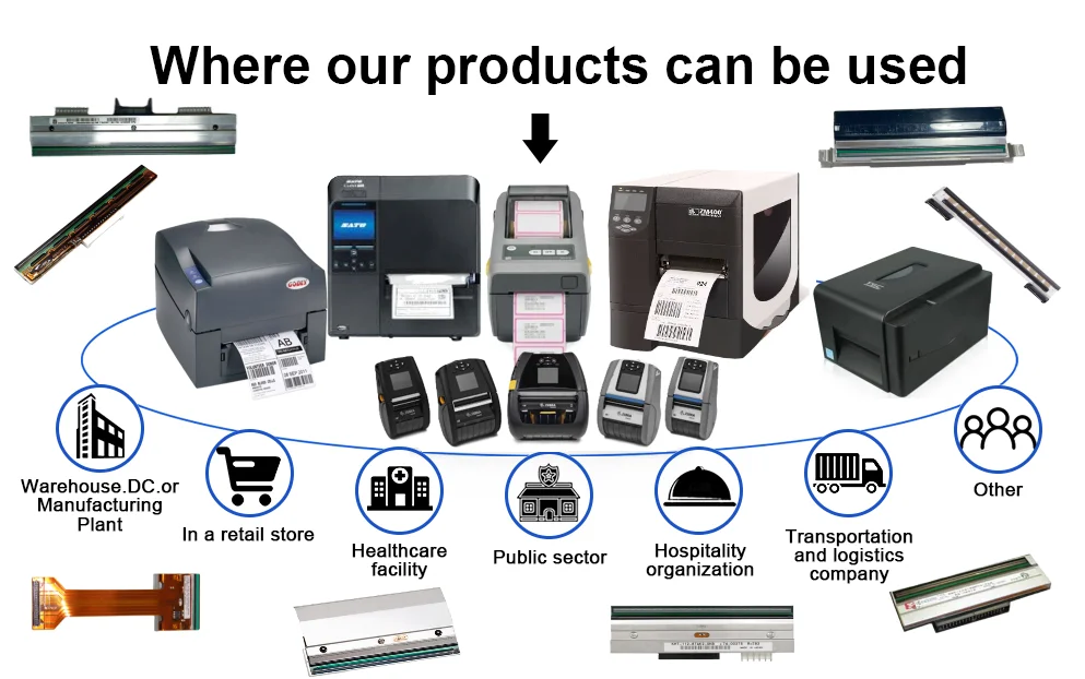 Genuine Sato M84 Pro Thermal Printer Printhead 203DPI for High Quality ...