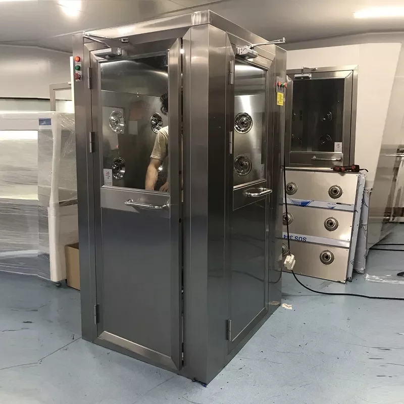 Modular Cleanroom Air Shower - Personal Interlock System